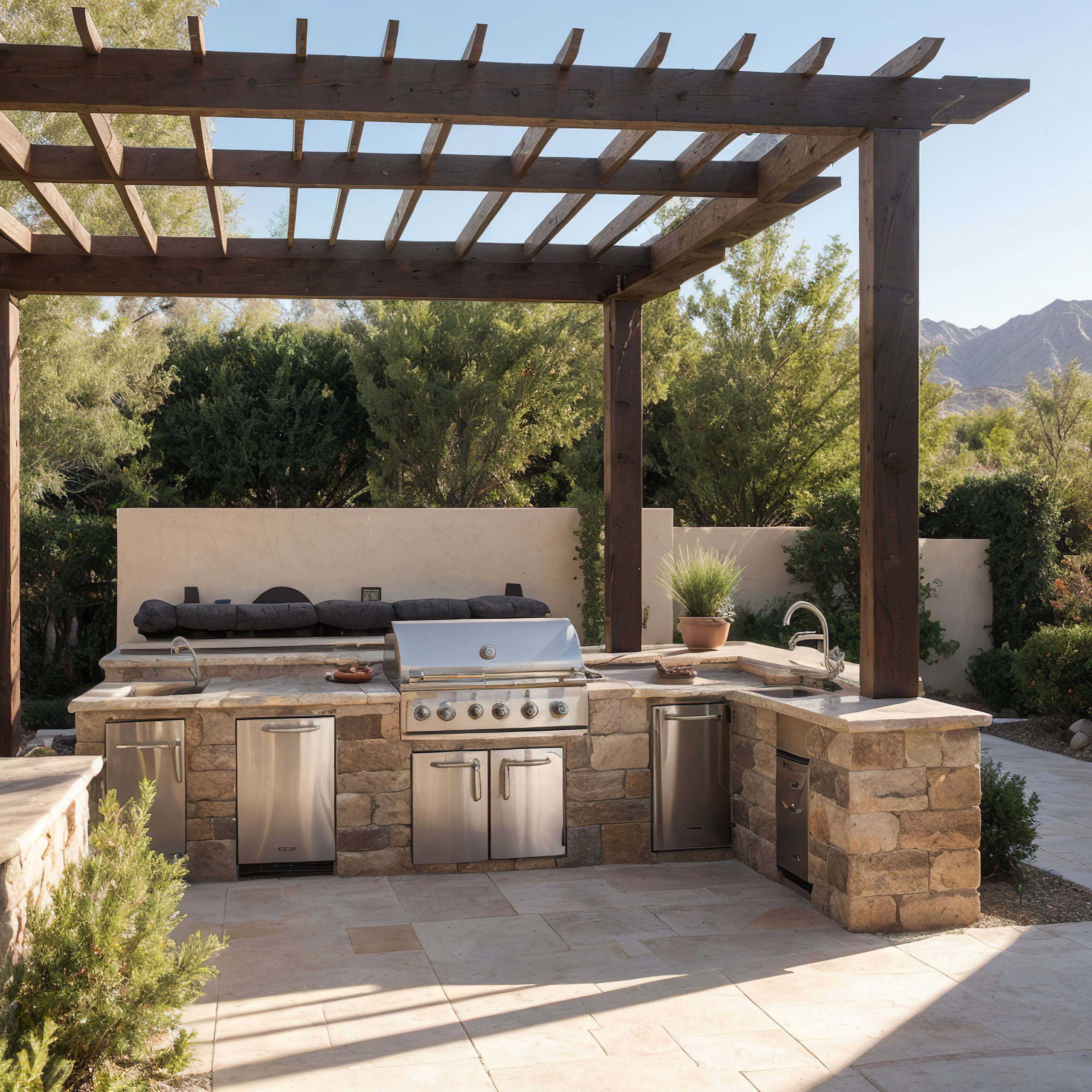 Outdoor Kitchens - EarthSculpt